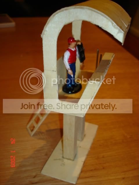 Scratchbuilt Race control tower/ building | SlotForum