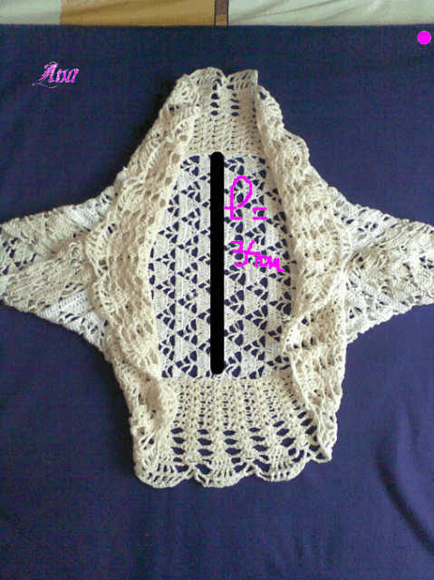 Bolero crosetat 1 - B - Articole crosetate pentru adulti partea a 51-a