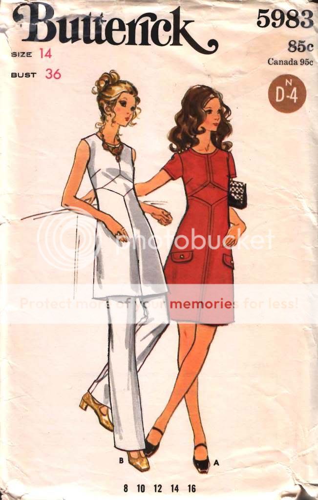 Butterick Vintage One-Piece Dress &Pants 5983 pattern review by hilaryr